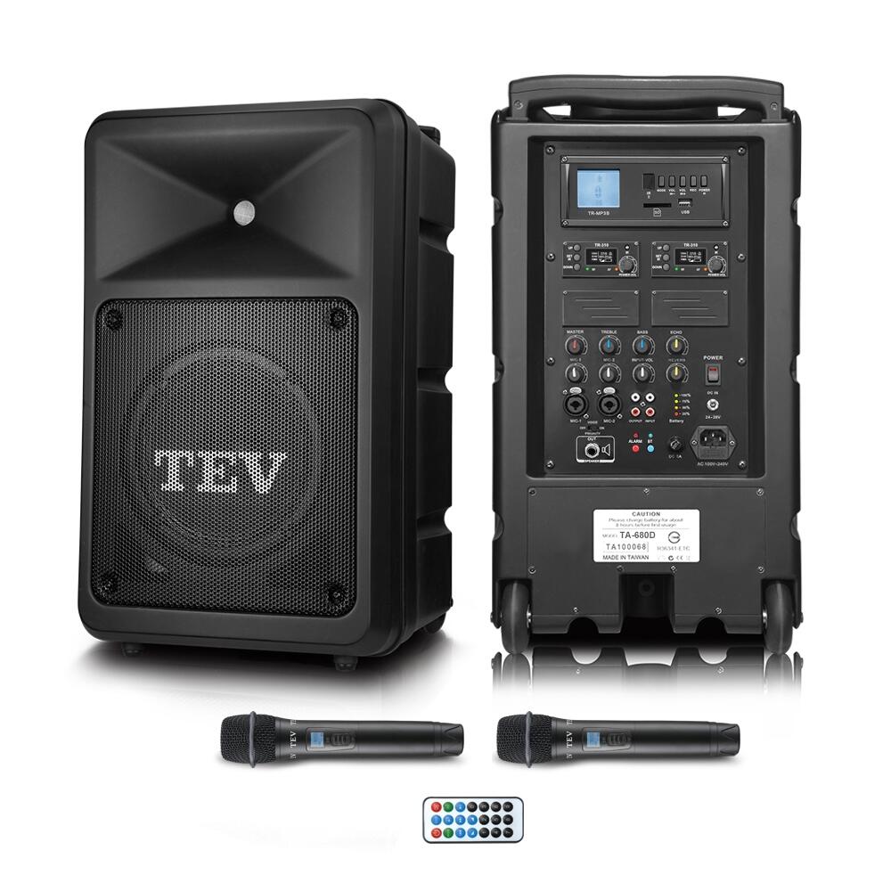 8" Max 220W Hand Trolly Portable PA System